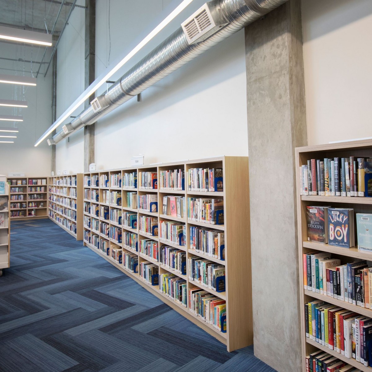 Story Construction - Capital Park Library - Victoria, BC